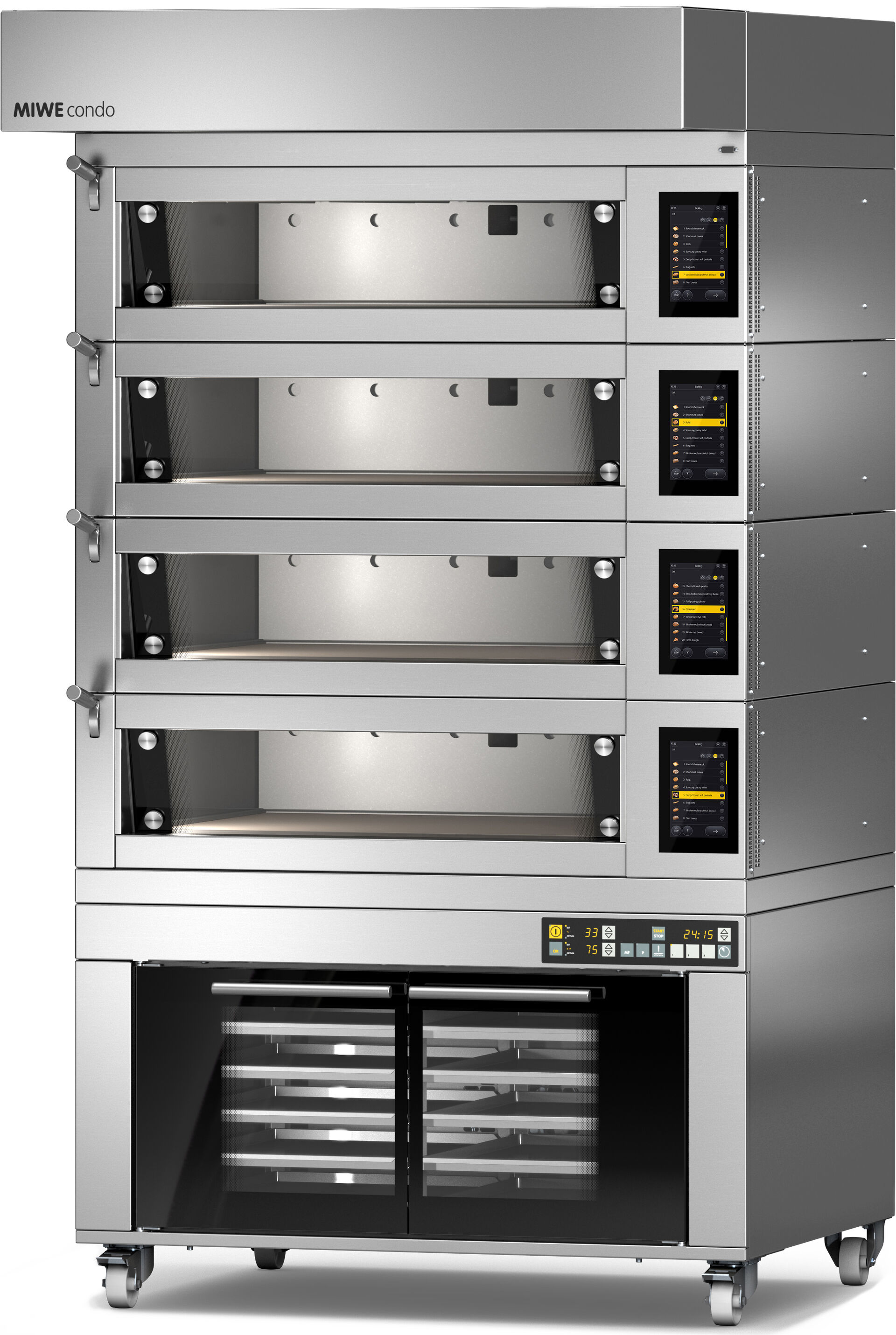 MIWE deck ovens - baking expertise has many faces.
