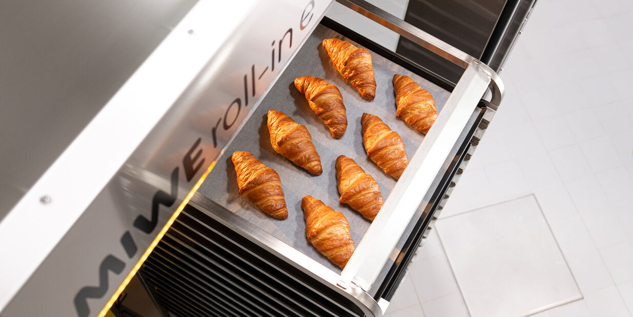 MIWE roll-in e+ 3.0 | Rack oven in a class of its own